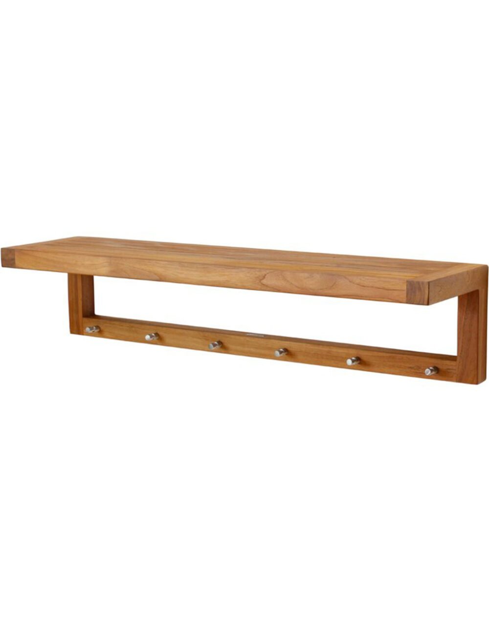 Teak wood Floating Shelf - Nania Living