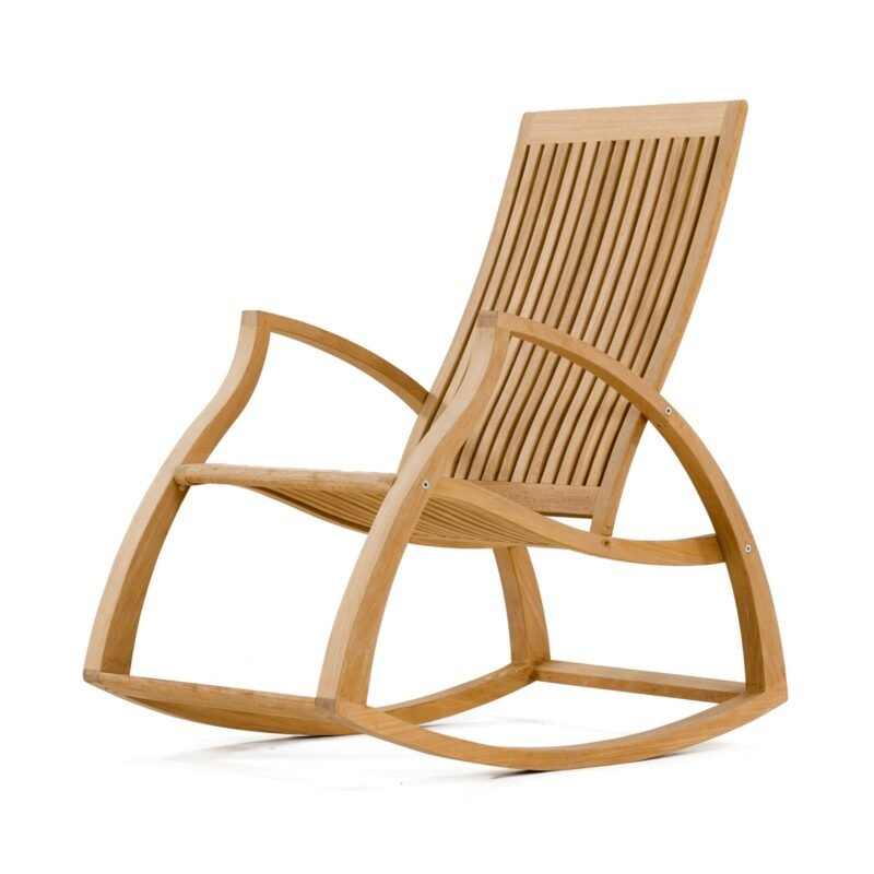 Toyama Teak Rocker Chair Exclusive - Nania Living