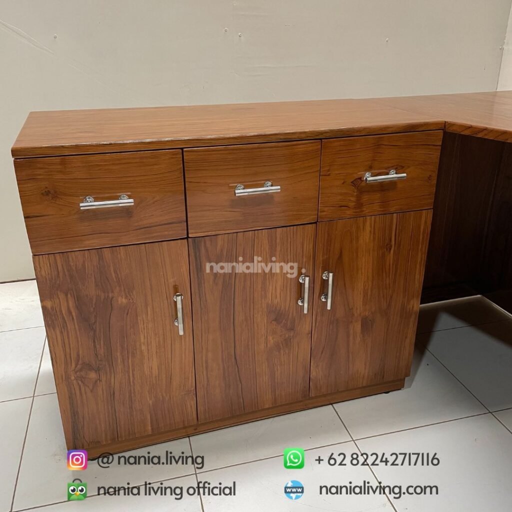 Office Desk Workstation Letter L - Nania Living
