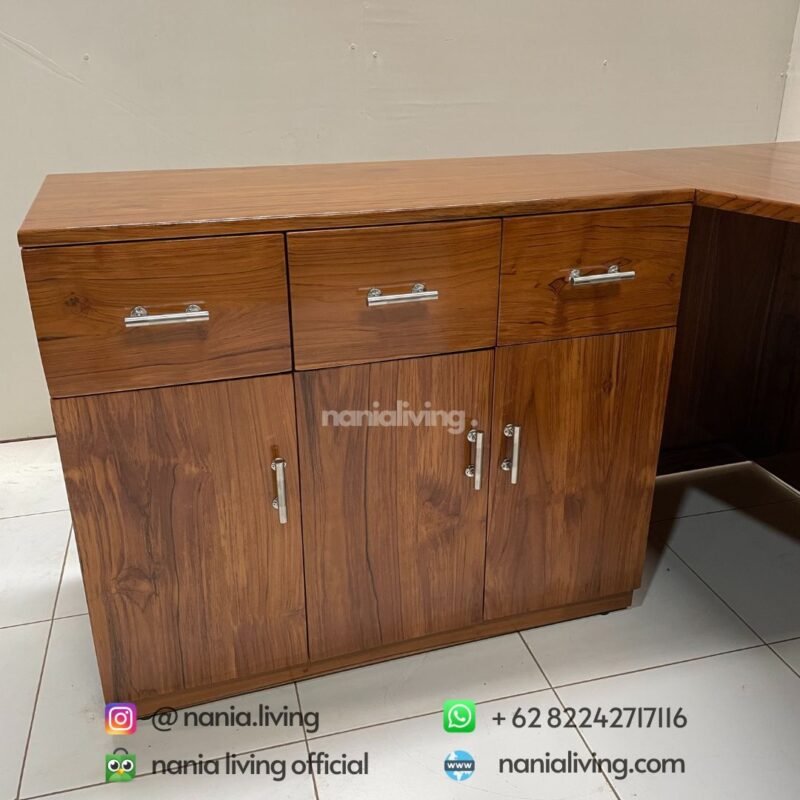 Office Desk Workstation Letter L - Nania Living