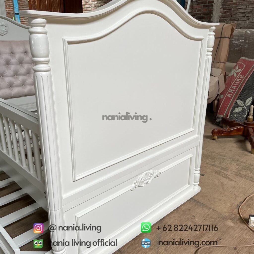 Minimalist Baby Box Crib White Duco - Nania Living