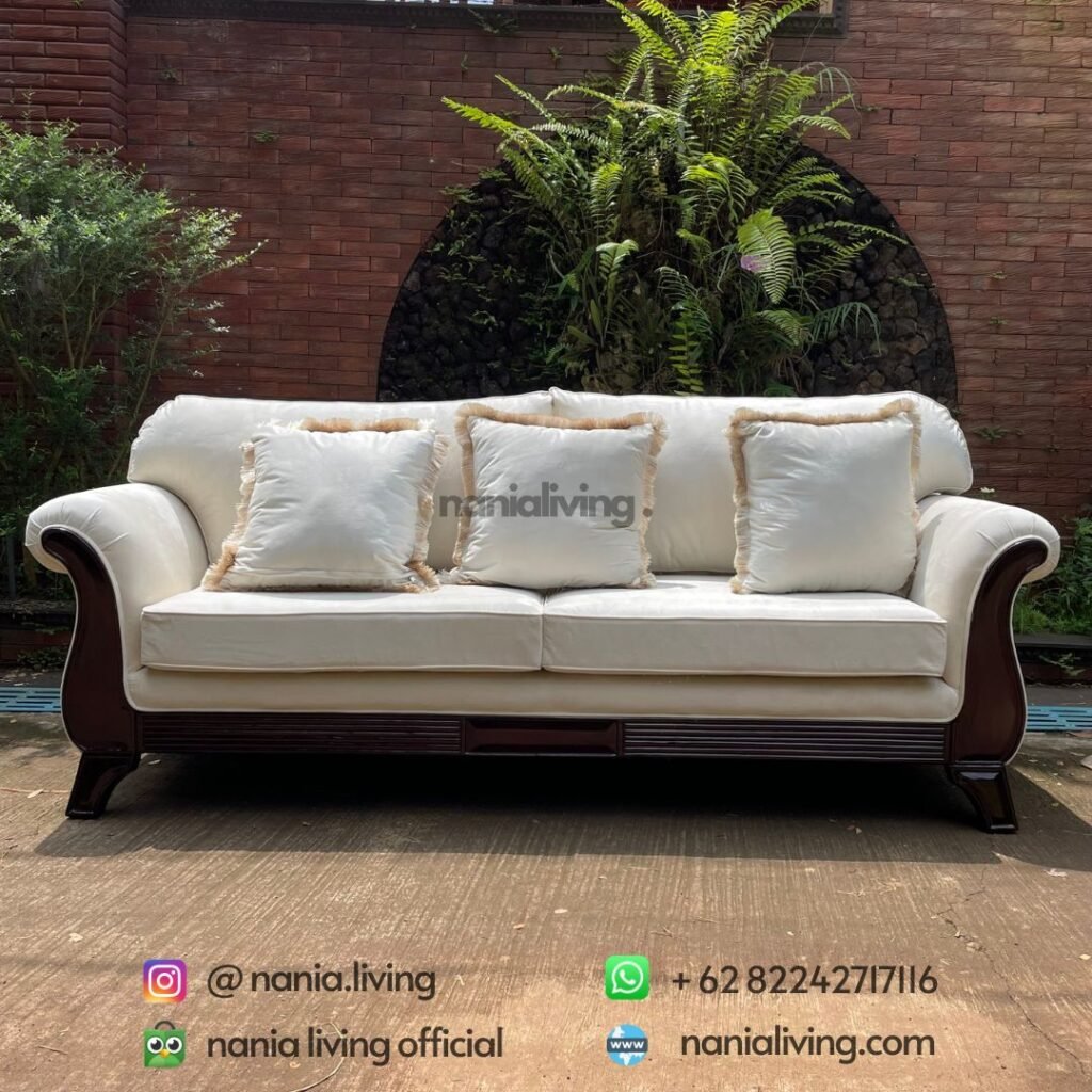 Guest Sofa Set With Two Tables - Nania Living